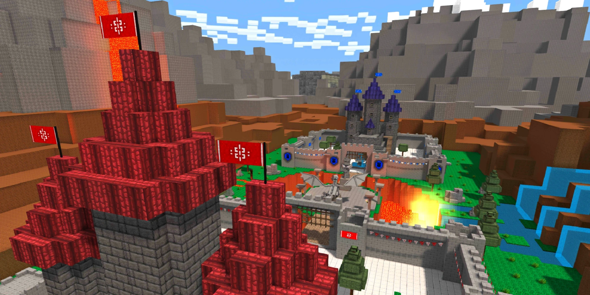 Two Castles (PG3D) | Pixel Gun Wiki | Fandom