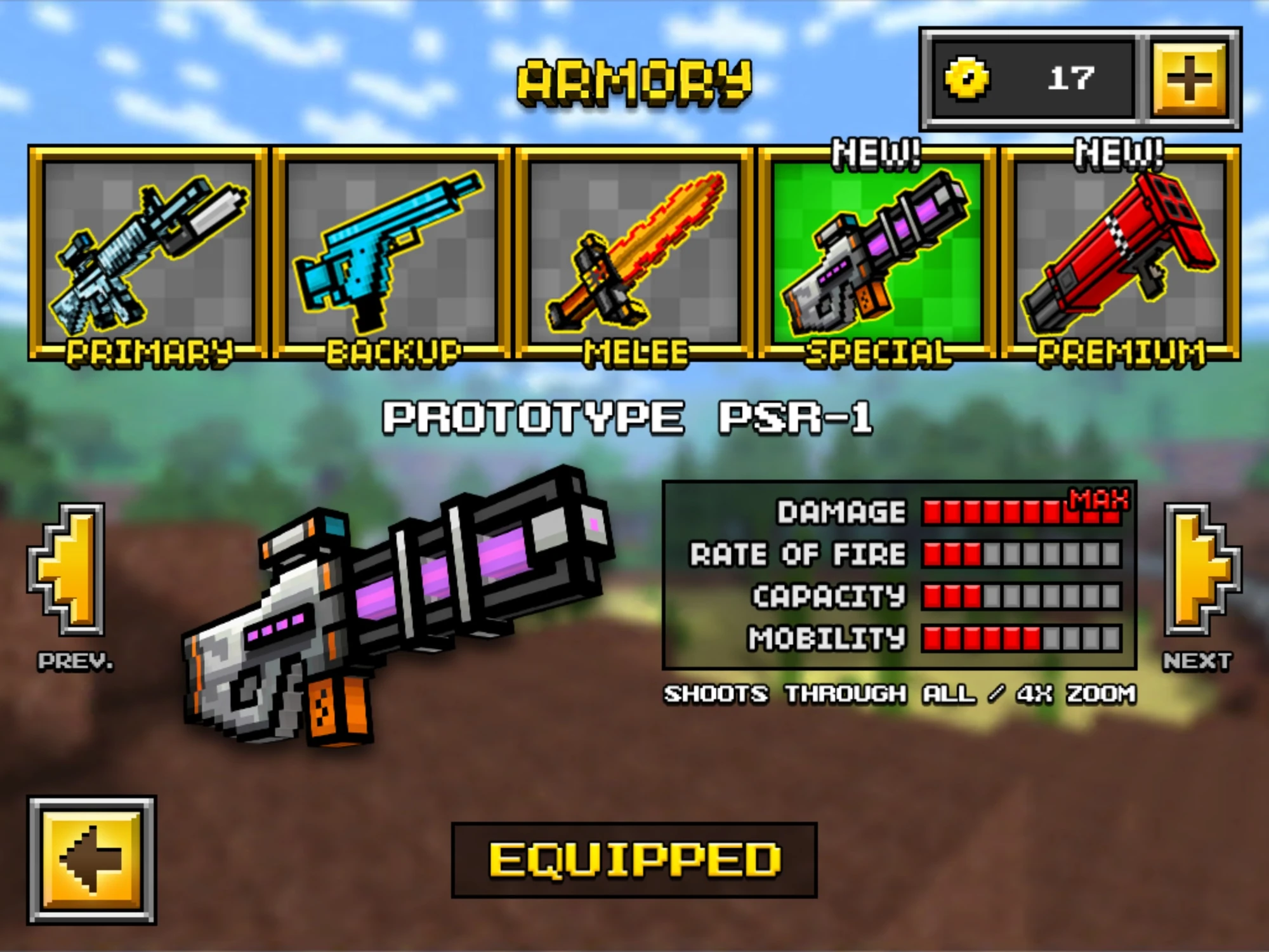 Image - Pixel Gun 3D PSR-1 Prototype.jpg | Pixel Gun Wiki | FANDOM ...