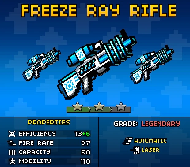 Freeze Ray Rifle Up1 | Pixel Gun Wiki | FANDOM powered by Wikia