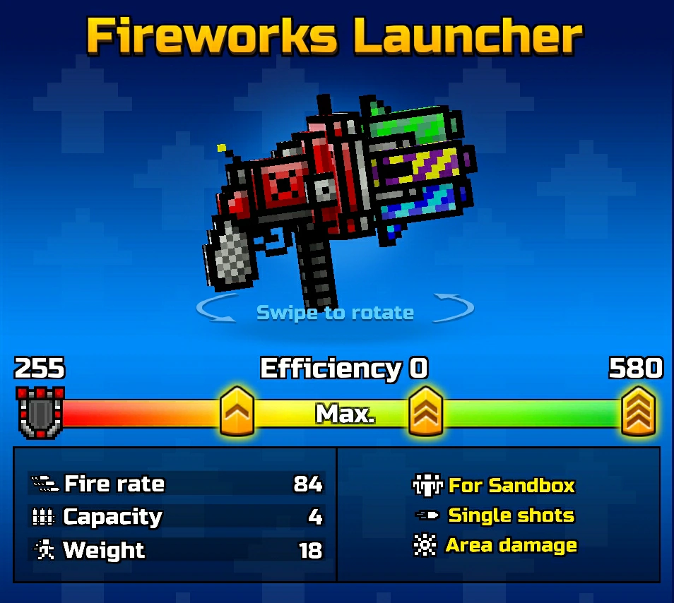Fireworks Launcher | Pixel Gun Wiki | FANDOM powered by Wikia