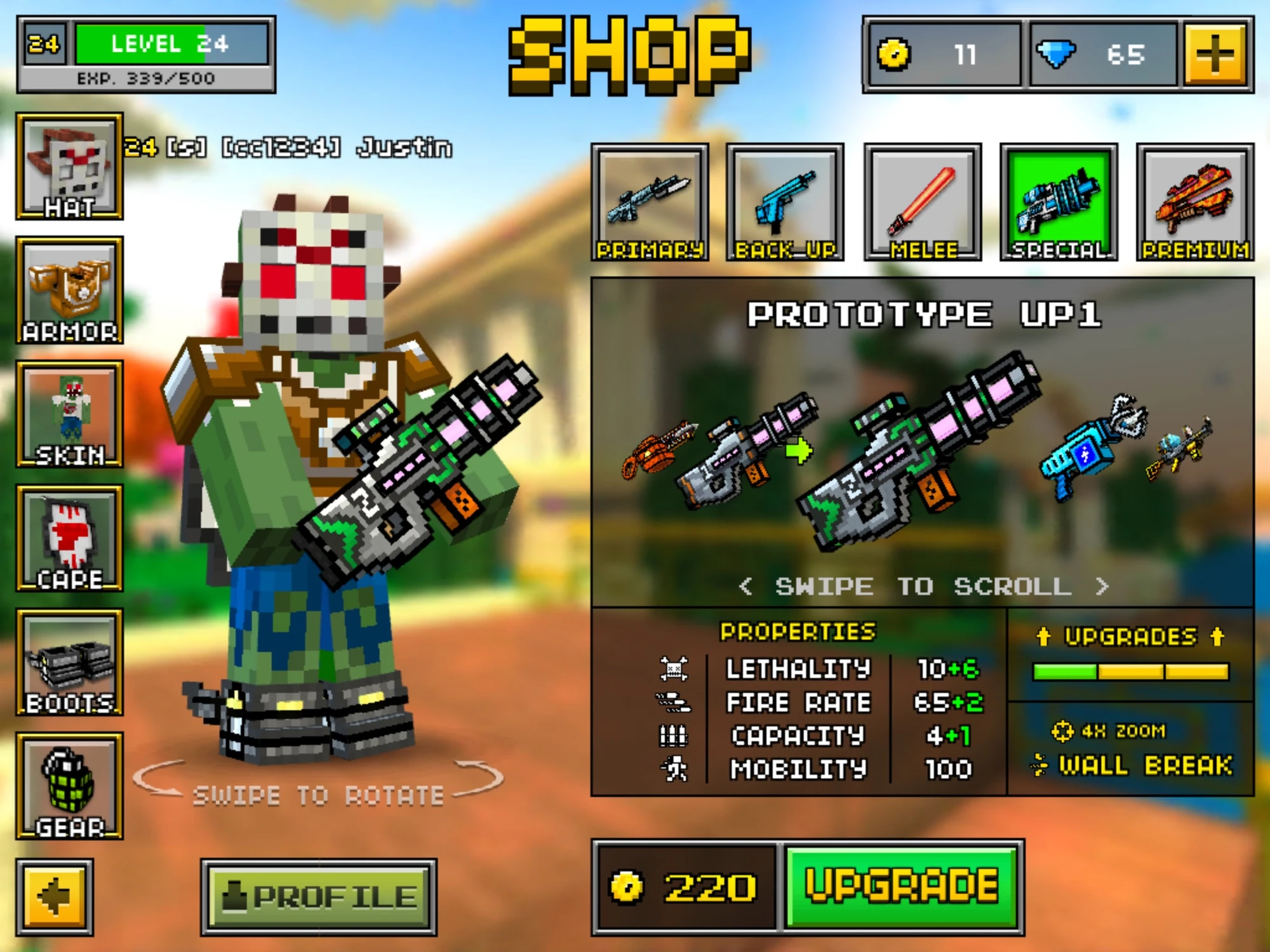 Image - Prototype Up1.jpg | Pixel Gun Wiki | FANDOM powered by Wikia