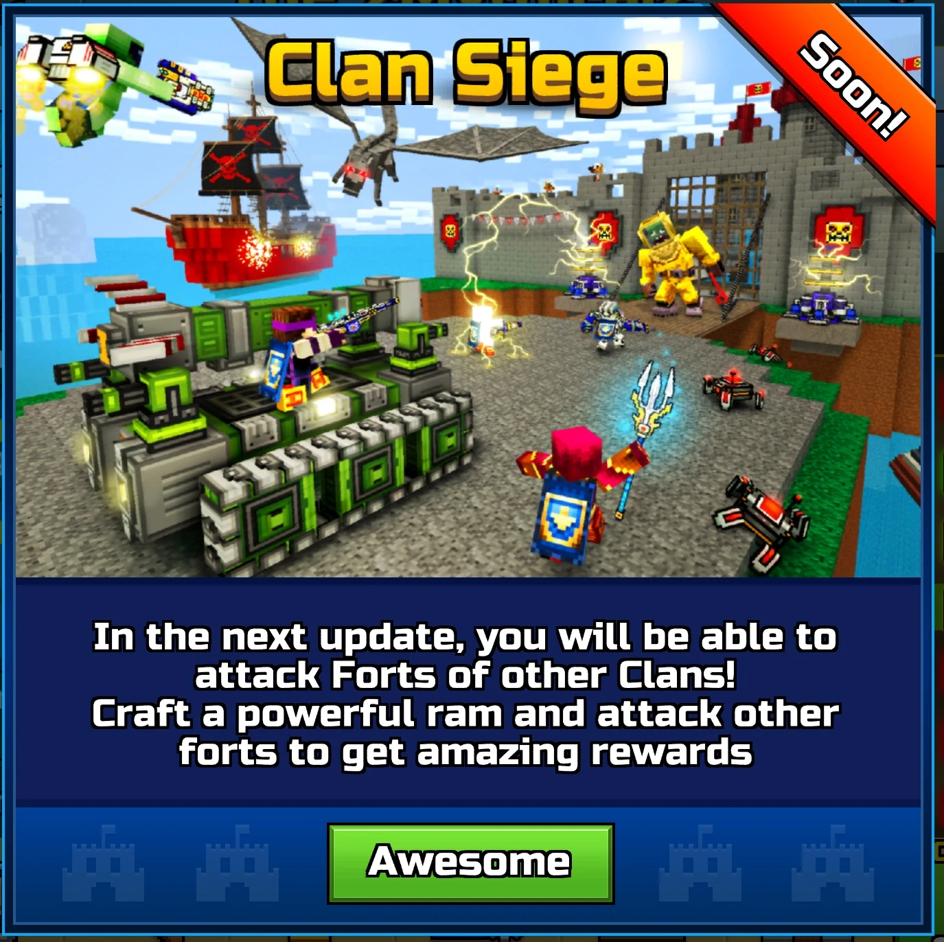 Clan Fort | Pixel Gun Wiki | Fandom