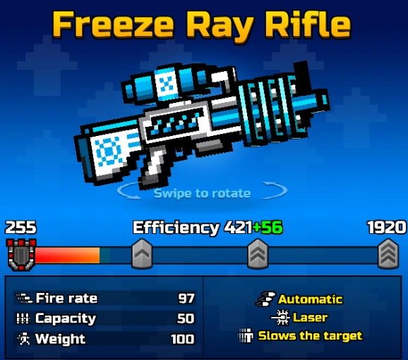 Freeze Ray Rifle (PG3D) | Pixel Gun Wiki | FANDOM powered by Wikia