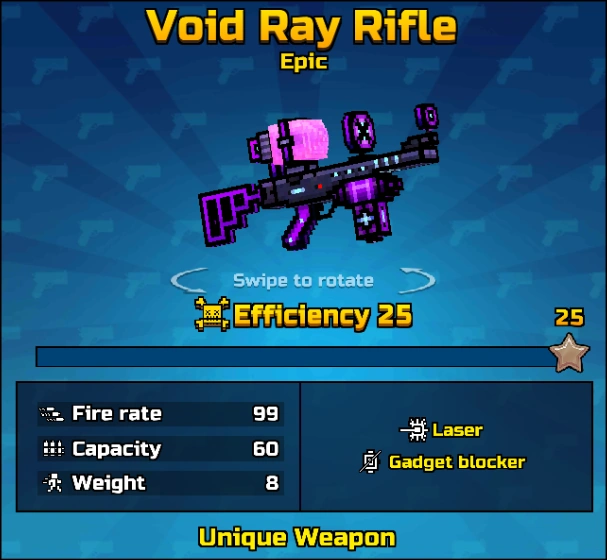 Void Ray Rifle | Pixel Gun Wiki | FANDOM powered by Wikia