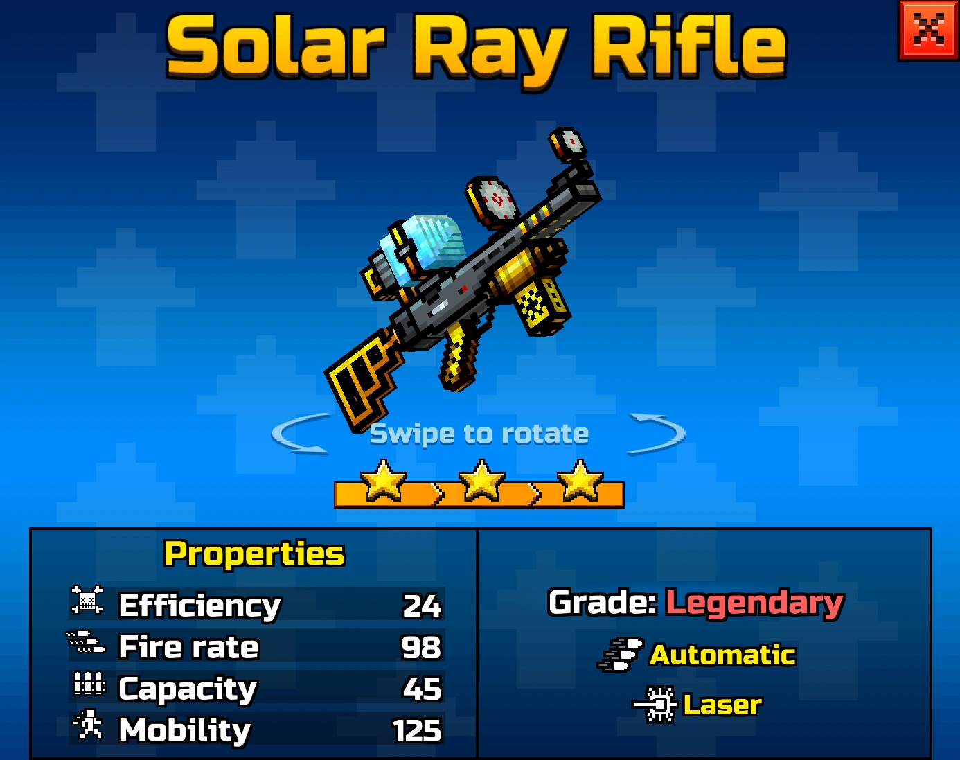 Solar Ray Rifle Up2 | Pixel Gun Wiki | FANDOM powered by Wikia