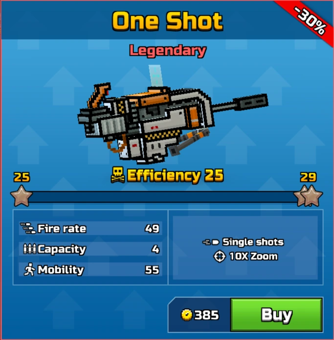 One Shot | Pixel Gun Wiki | FANDOM powered by Wikia