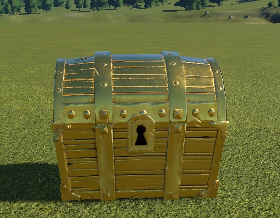 Golden Treasure Chest | Planet Coaster Wiki | Fandom