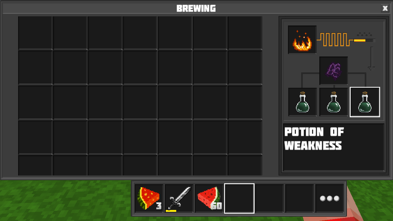 Potion of Weakness | Planet of Cubes Wiki | Fandom