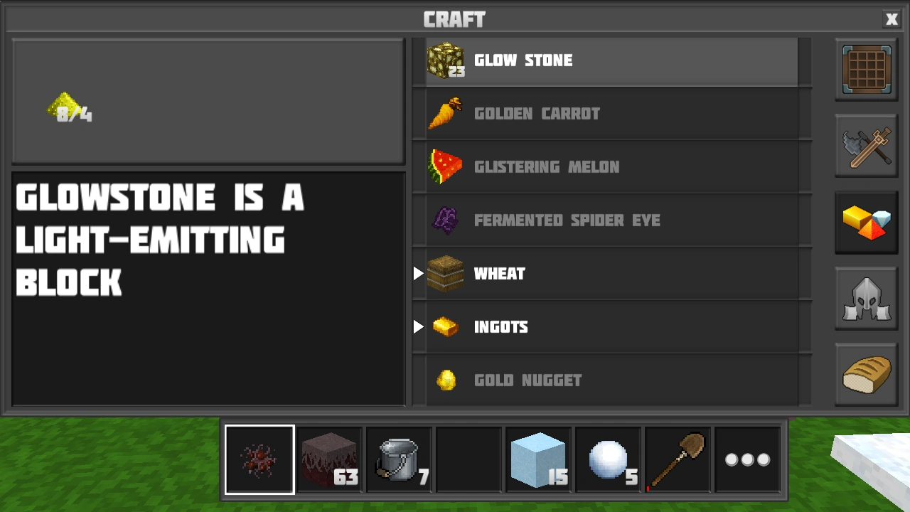 Glowstone Dust | Planet of Cubes Wiki | Fandom