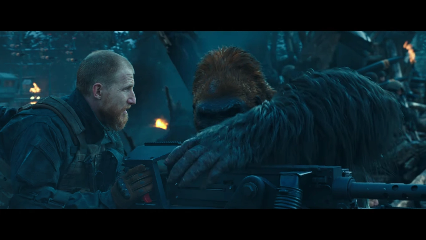 Image - WPOTA Donkey loading machine gun.png | Planet of the Apes Wiki ...