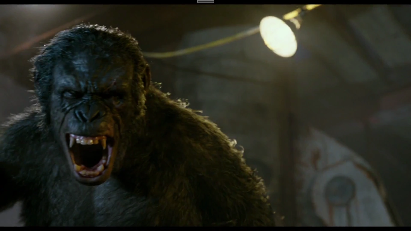 Image - Koba snarls at Caesar.png | Planet of the Apes Wiki | FANDOM ...