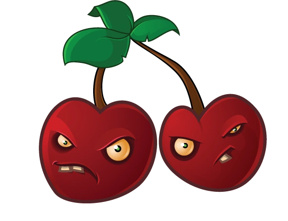 Imagem - Cerejas-Bomba HD.png | Wiki Plantas vs Zumbis Brasil | FANDOM ...