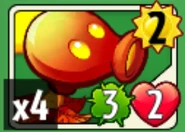 Fire Peashooter (Plants vs. Zombies Heroes) | Plants vs. Zombies Wiki ...
