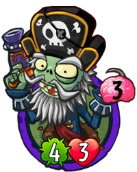 Captain Deadbeard (Plants vs. Zombies Heroes) | Plants vs. Zombies Wiki ...