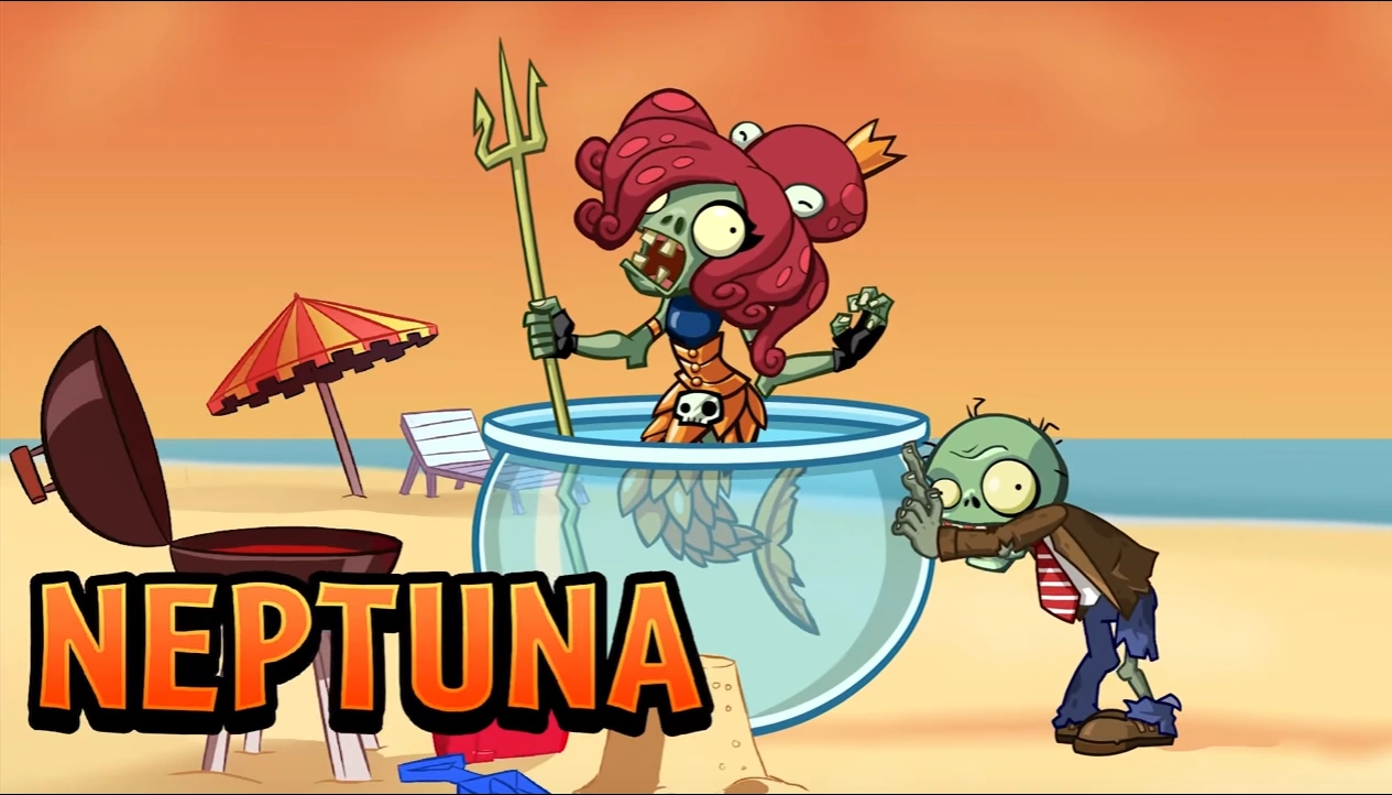 Image - Neptuna Animated Trailer.png | Plants vs. Zombies Wiki | FANDOM ...