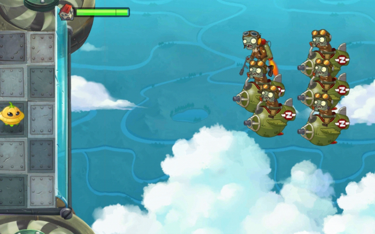 Sky City - Day 20 | Plants vs. Zombies Wiki | Fandom