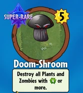 Doom-Shroom (Plants vs. Zombies Heroes) | Plants vs. Zombies Wiki | Fandom