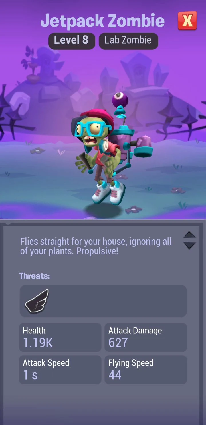 Jetpack Zombie (Plants vs. Zombies 3) | Plants vs. Zombies Wiki | Fandom