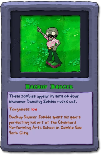 Backup Dancer Zombie Minecraft Skin