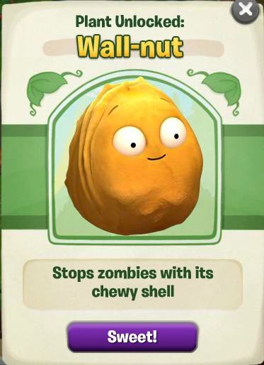 Wall-nut (Plants vs. Zombies Adventures) | Plants vs. Zombies Wiki | Fandom