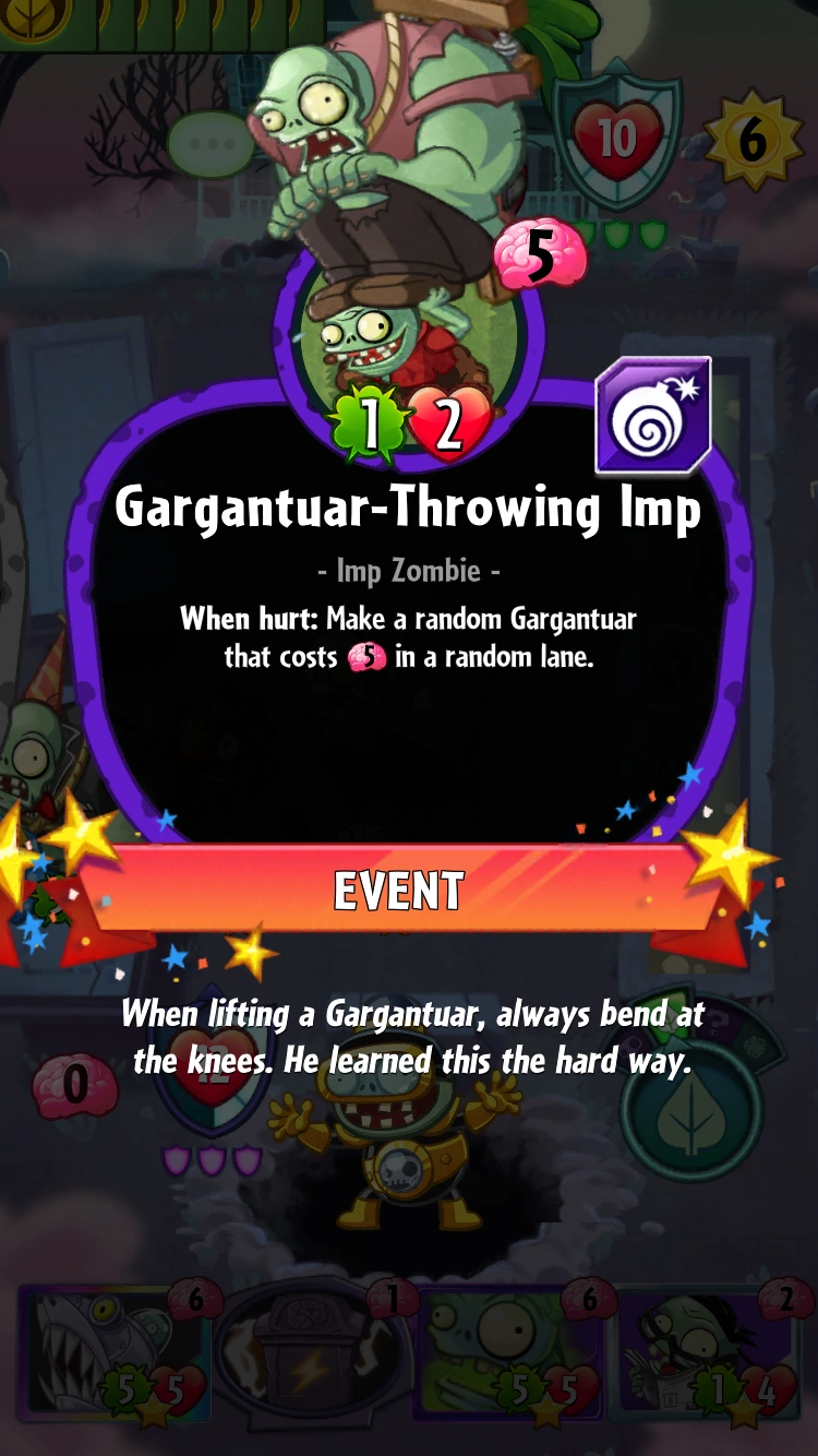 Gargantuar-Throwing Imp | Plants vs. Zombies Wiki | FANDOM powered by Wikia