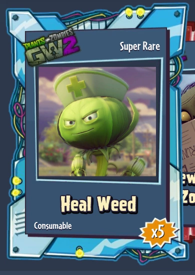 Heal Weed | Plants vs. Zombies Wiki | Fandom