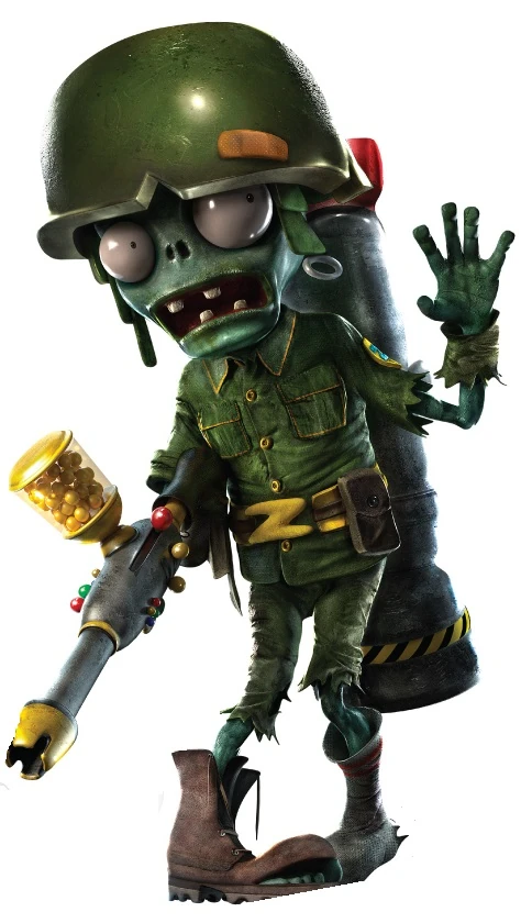 Imagen - PvZGW Soldado.jpg | Wiki Plants vs. Zombies | FANDOM powered ...