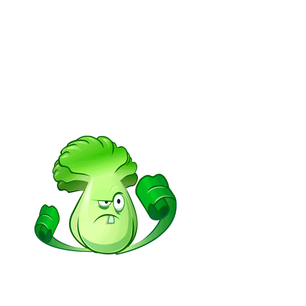 Image - PVZ2 PlantBonkChoy@3x.gif | Plants vs. Zombies Wiki | FANDOM ...