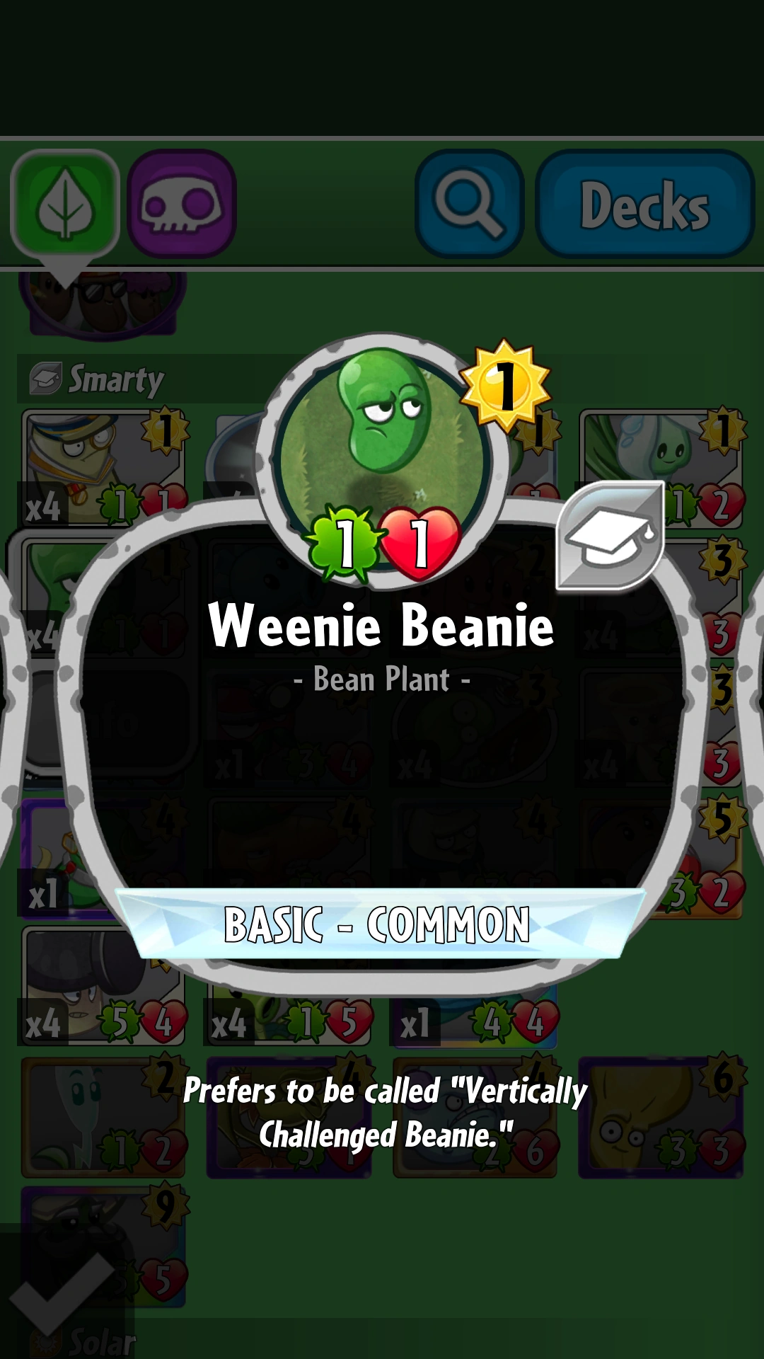 Weenie Beanie | Plants vs. Zombies Wiki | FANDOM powered by Wikia