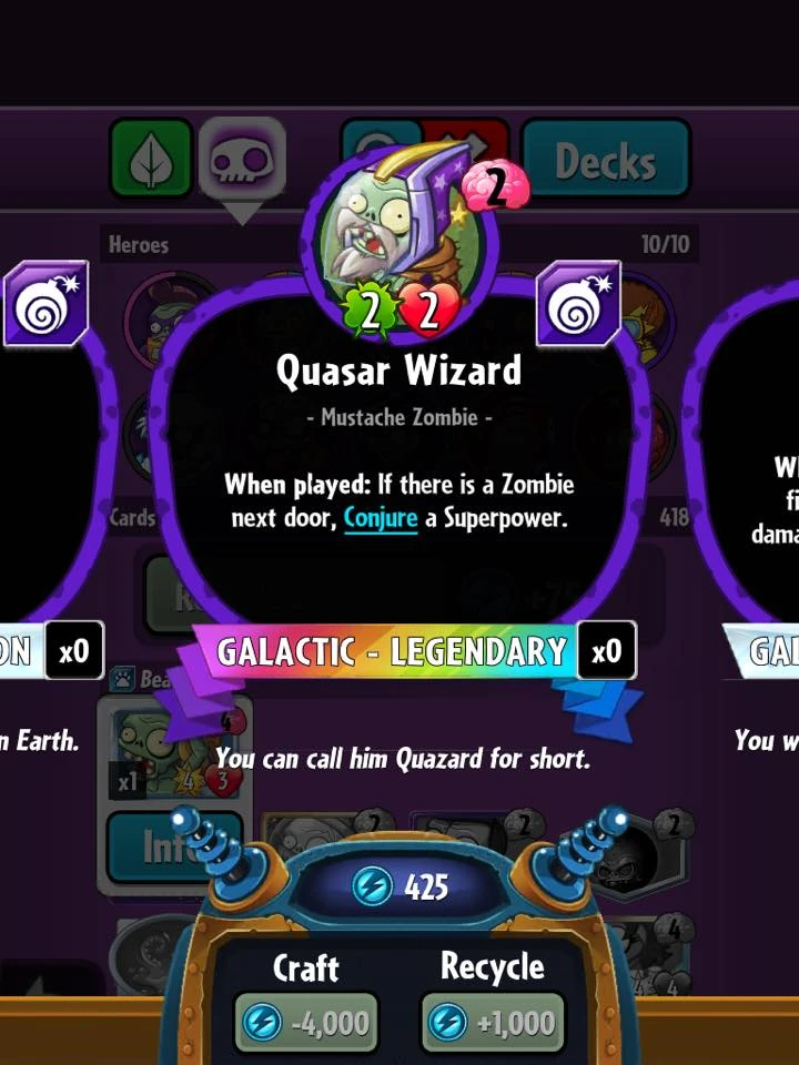 Quasar Wizard | Plants vs. Zombies Wiki | FANDOM powered by Wikia