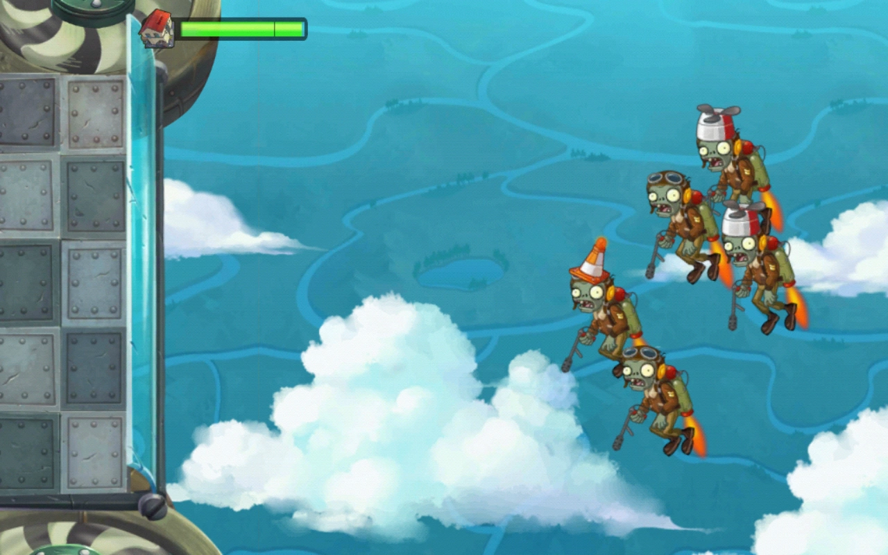 Sky City - Day 1 | Plants vs. Zombies Wiki | Fandom