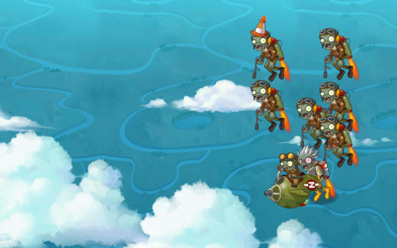 Sky City - Day 16 | Plants vs. Zombies Wiki | Fandom