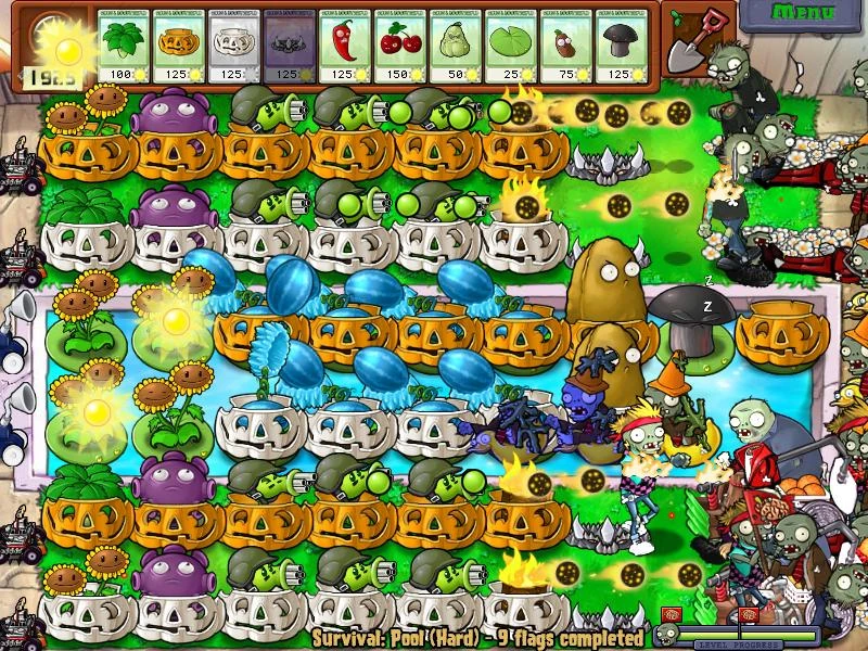 Survival: Pool (Hard) | Plants vs. Zombies Wiki | Fandom