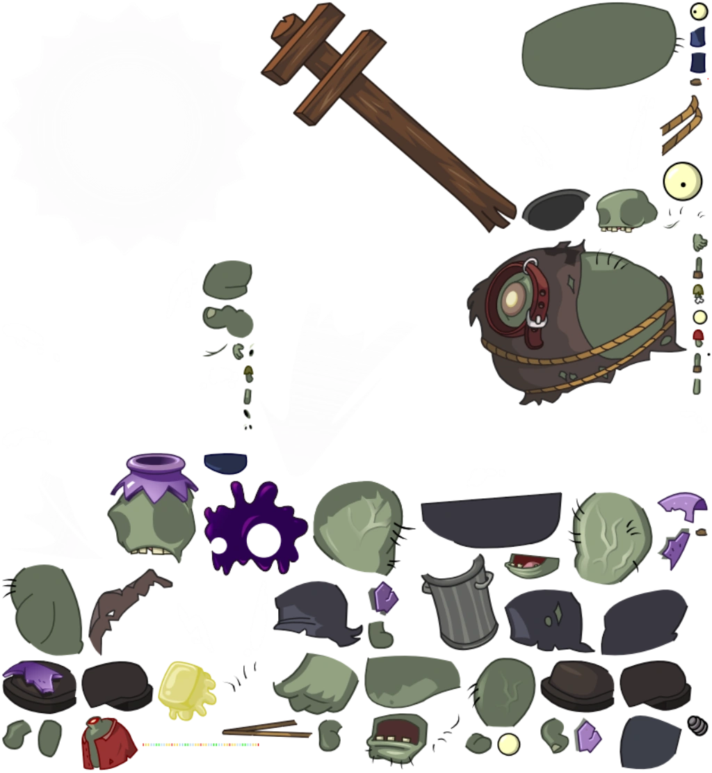 Plants vs. Zombies 2/Gallery of zombie sprites | Plants vs. Zombies ...