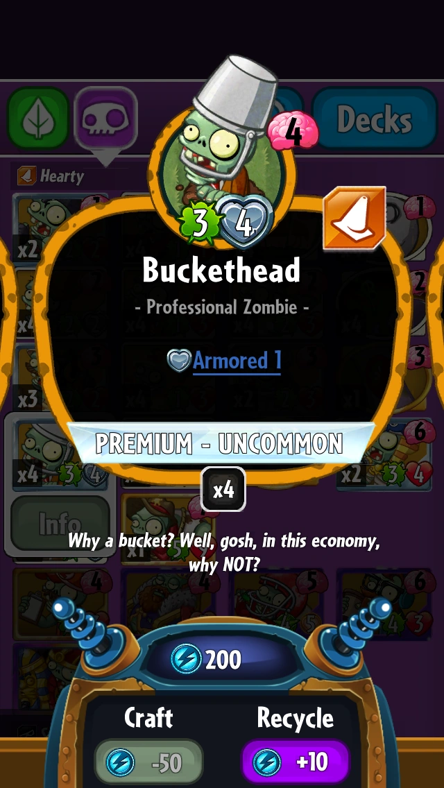 Buckethead | Plants vs. Zombies Wiki | FANDOM powered by Wikia