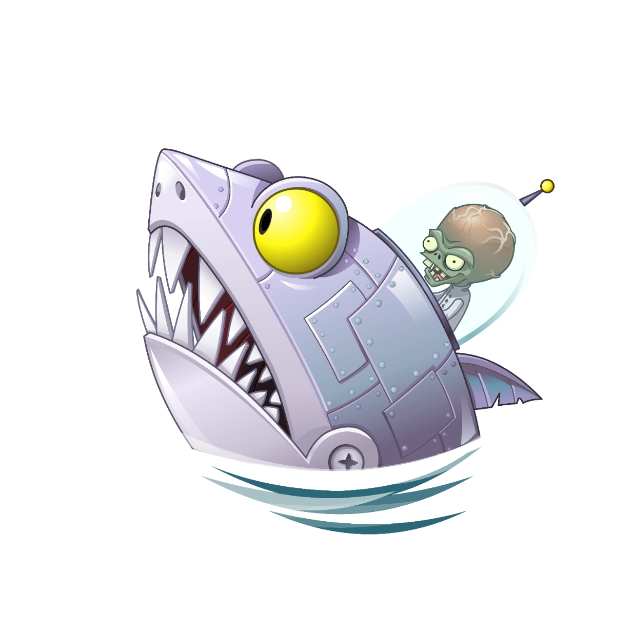 Image - HD Zombot Sharkatronic Sub.png | Plants vs. Zombies Wiki ...