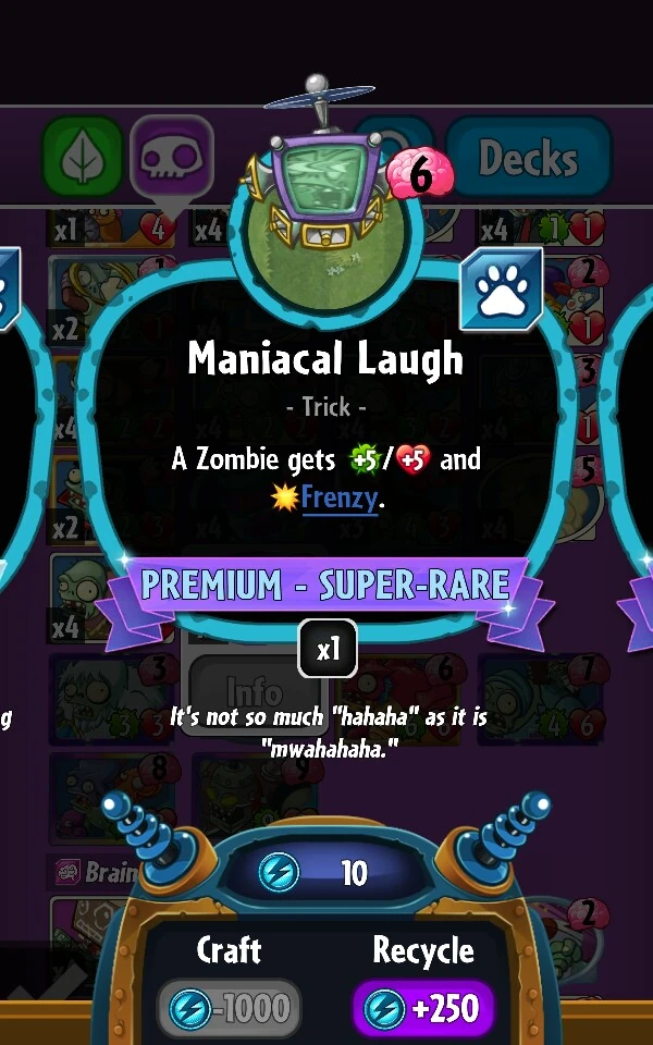 Maniacal Laugh | Plants vs. Zombies Wiki | FANDOM powered by Wikia