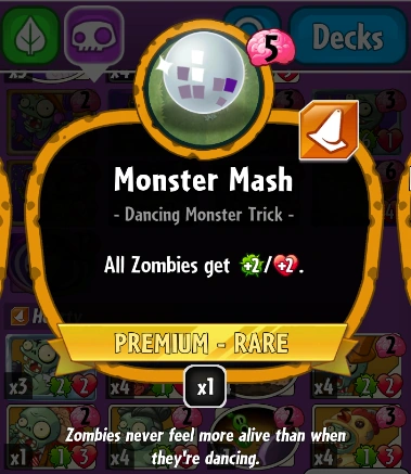 Monster Mash (Plants vs. Zombies Heroes) | Plants vs. Zombies Wiki | Fandom