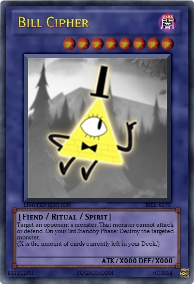 Image - BILL CIPHER CARD.jpg | Plants vs. Zombies Wiki | FANDOM powered ...