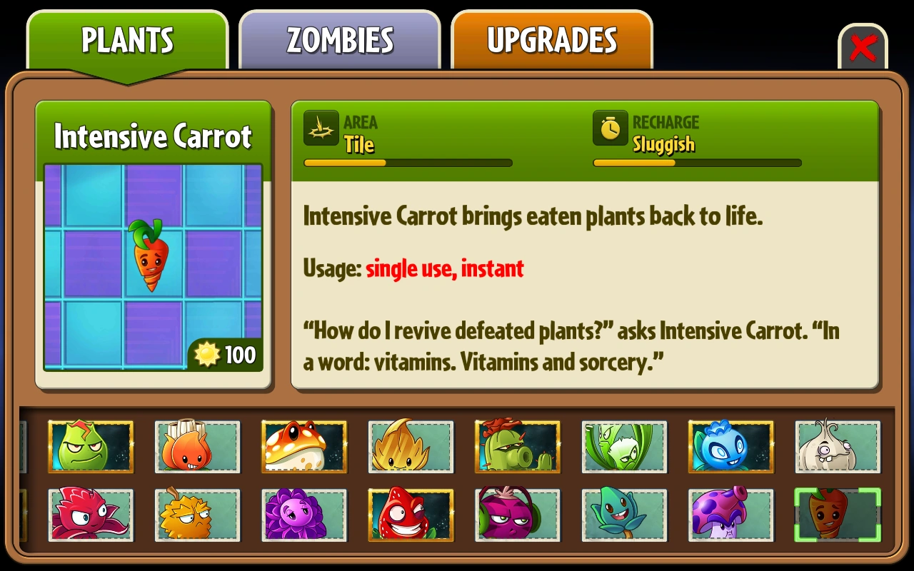 Intensive Carrot/Gallery | Plants vs. Zombies Wiki | Fandom