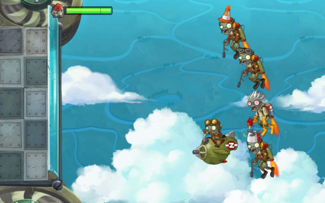 Sky City - Day 11 | Plants vs. Zombies Wiki | Fandom