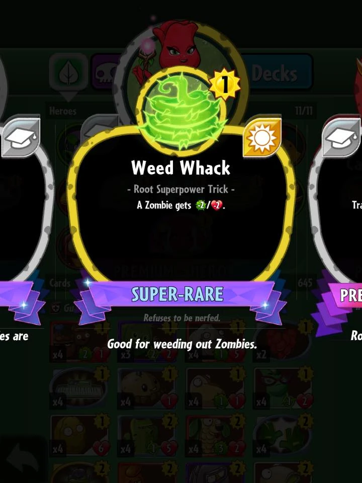 Weed Whack | Plants vs. Zombies Wiki | Fandom