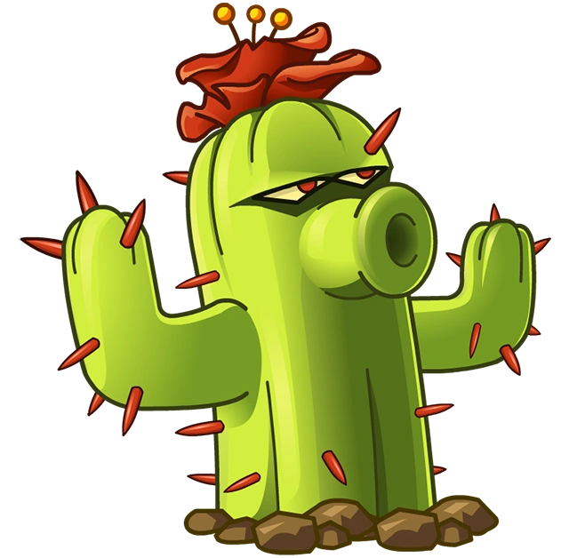 Image - Official HD Cactus.png | Plants vs. Zombies Wiki | FANDOM ...