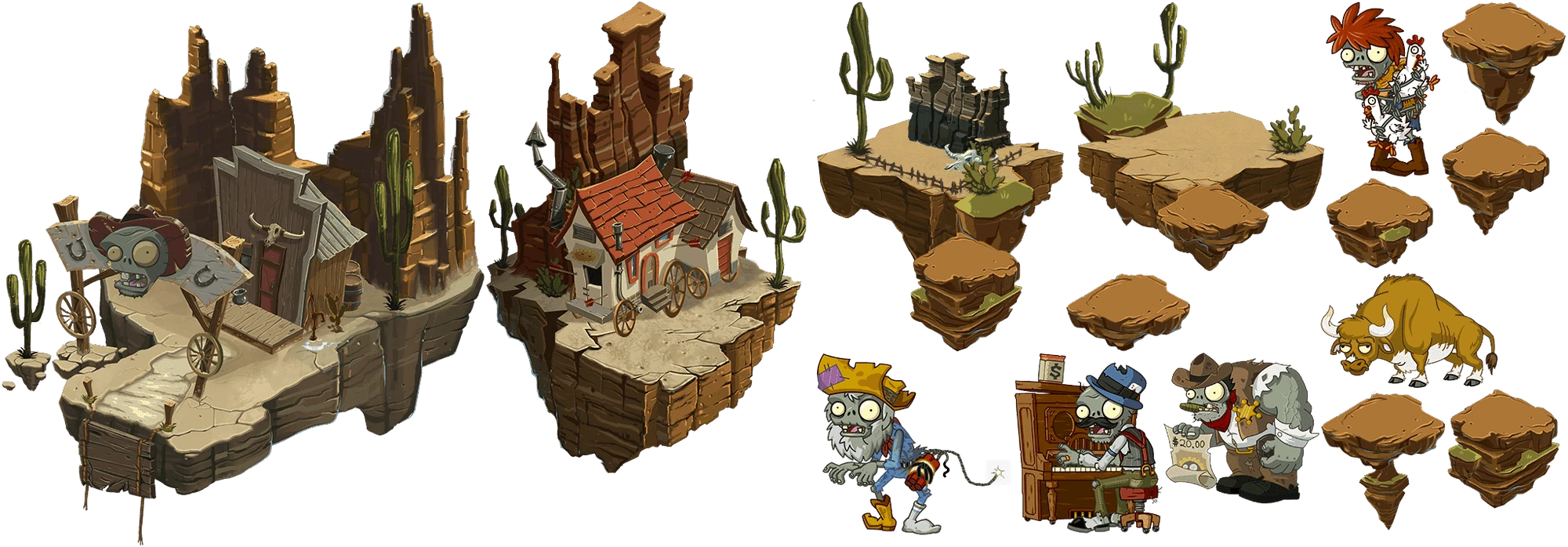 Wild West (Plants vs. Zombies: All Stars) | Plants vs. Zombies Wiki ...