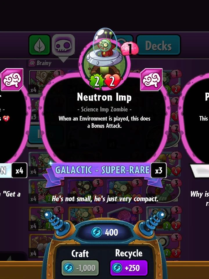 Neutron Imp | Plants vs. Zombies Wiki | Fandom