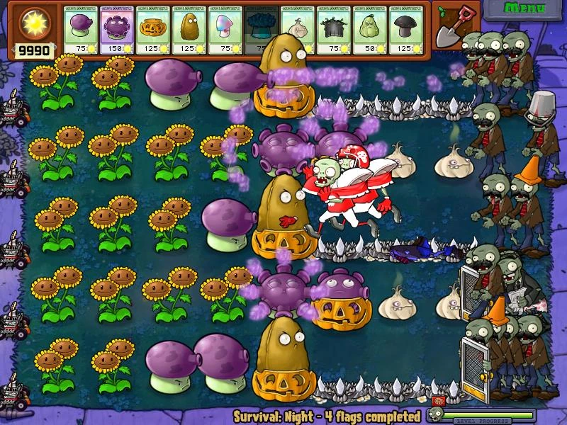 Survival: Night | Plants vs. Zombies Wiki | Fandom