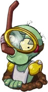Snorkel Zombie (Plants vs. Zombies Heroes) | Plants vs. Zombies Wiki ...