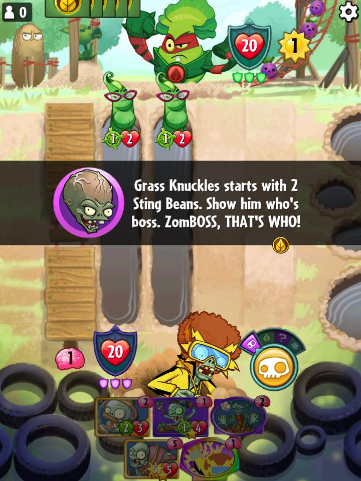 Grass Knuckles Strikes Back | Plants vs. Zombies Wiki | Fandom