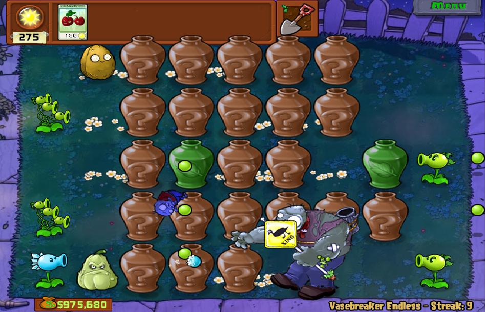 Vasebreaker Endless Plants Vs Zombies Wiki Fandom Powered By Wikia