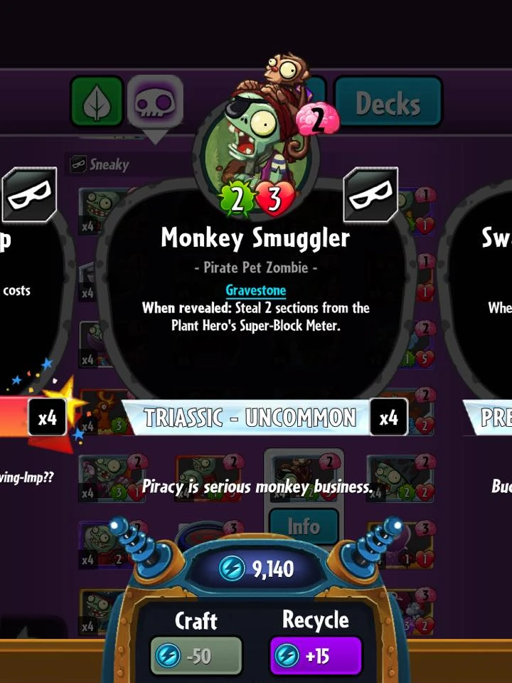 Monkey Smuggler | Plants vs. Zombies Wiki | Fandom